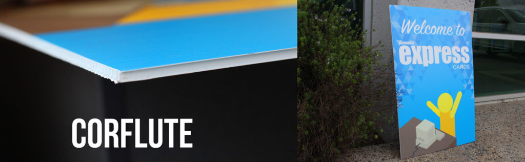 Corflute Sign Printing Melbourne | Express Cards