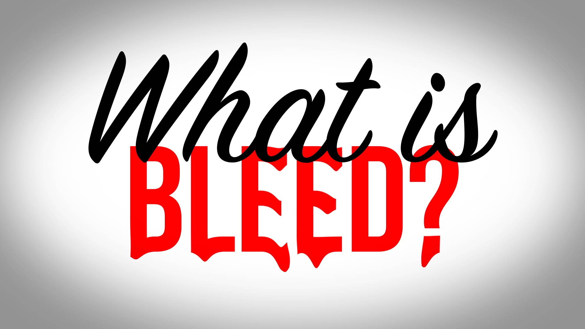 What Is bleed? and Why should I use it? | Dynamite Express Cards